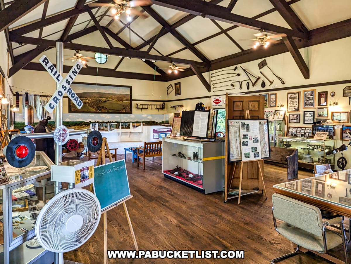 Exploring the Train Station Museum in Bedford County - PA Bucket List