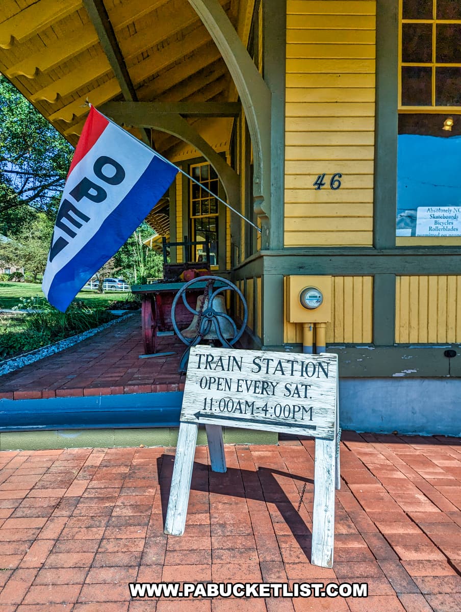 Exploring the Train Station Museum in Bedford County - PA Bucket List