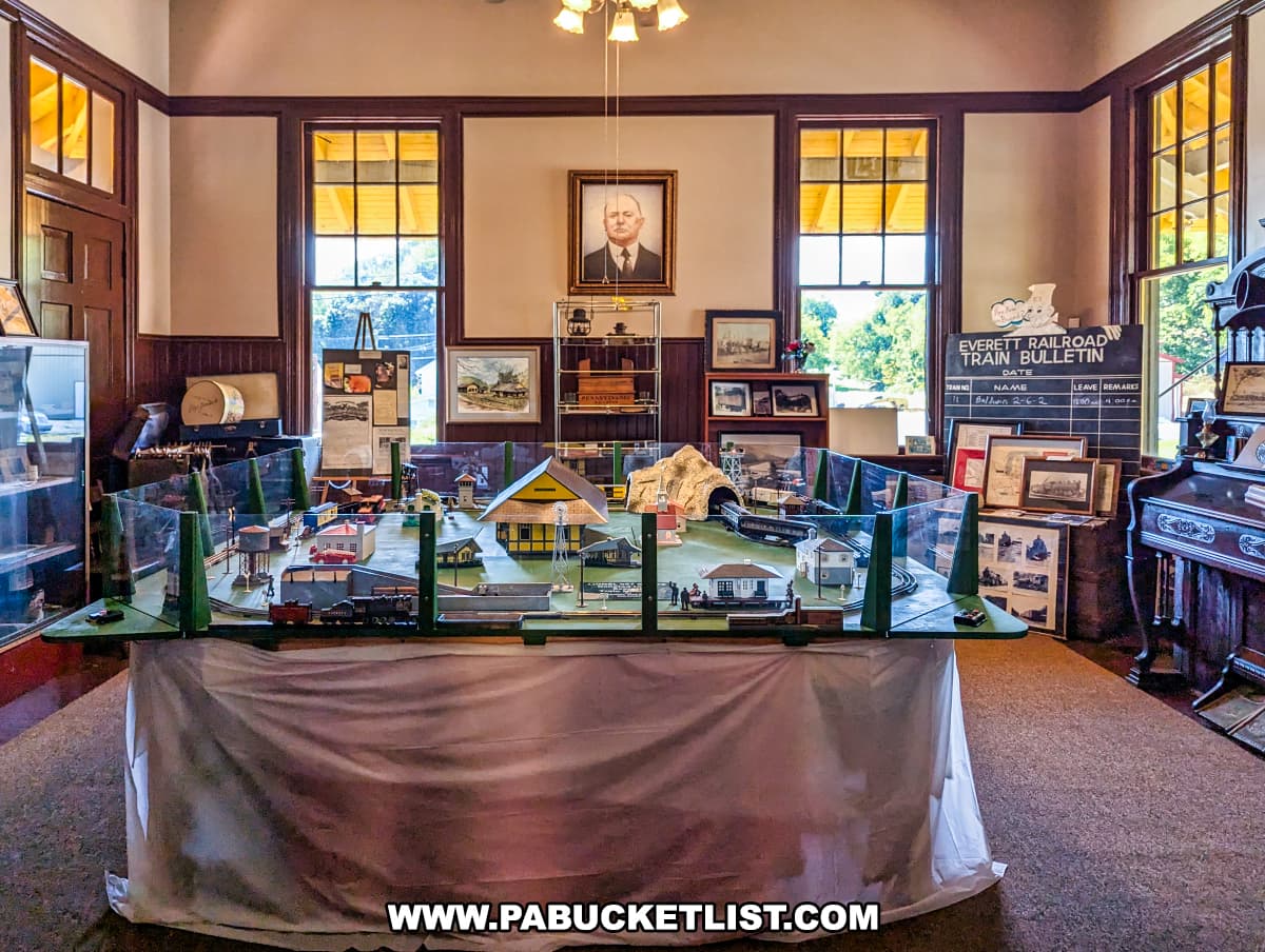 Exploring the Train Station Museum in Bedford County - PA Bucket List