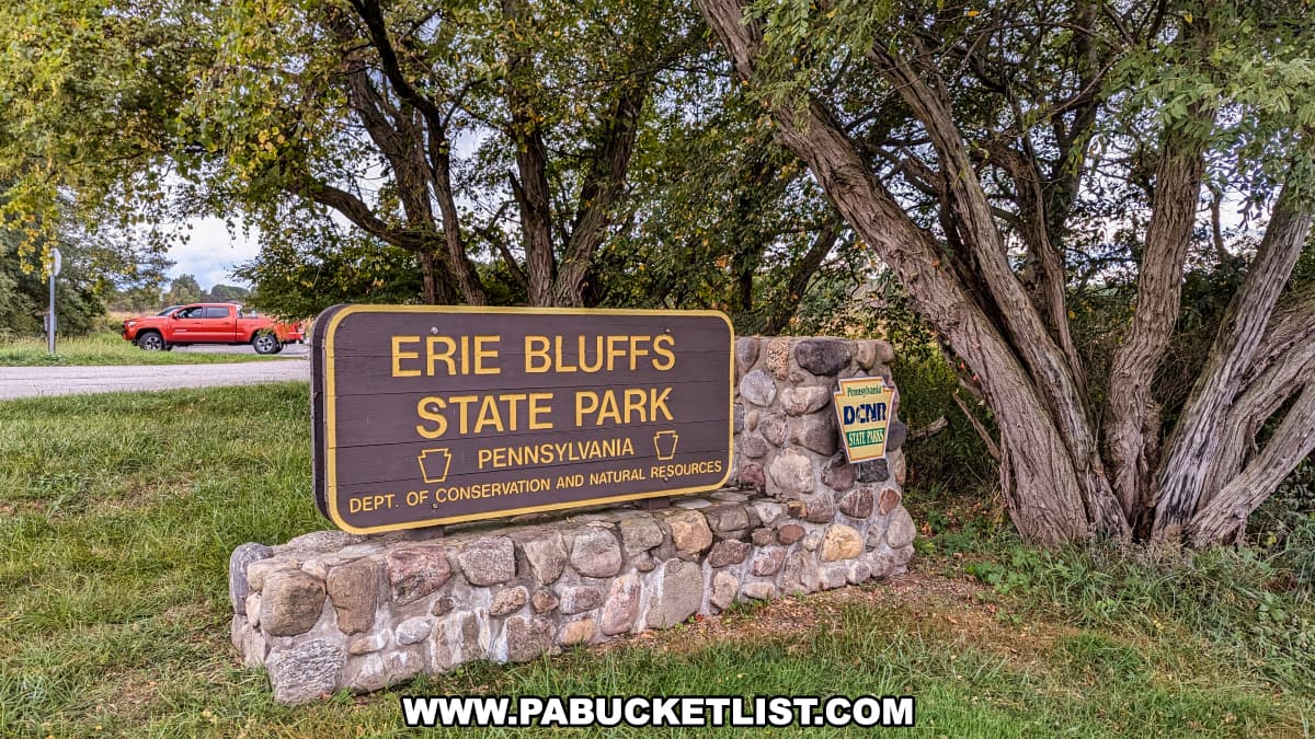 Exploring Erie Bluffs State Park in Erie County - PA Bucket List