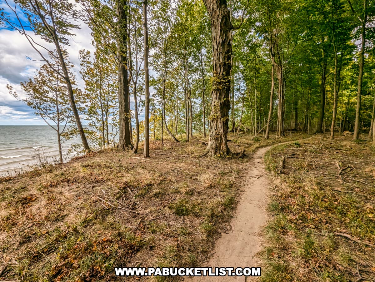 Exploring Erie Bluffs State Park in Erie County - PA Bucket List