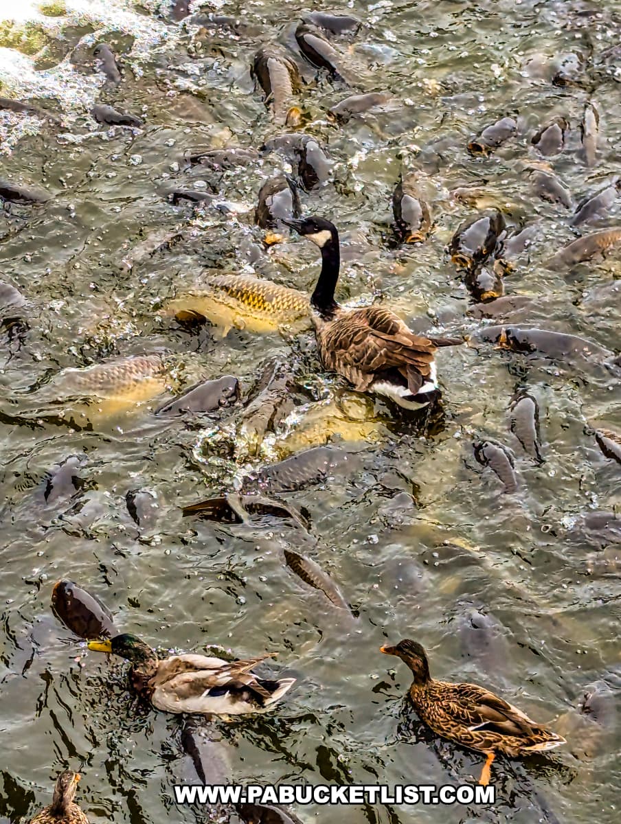 Exploring the Linesville Spillway at Pymatuning State Park - PA Bucket List