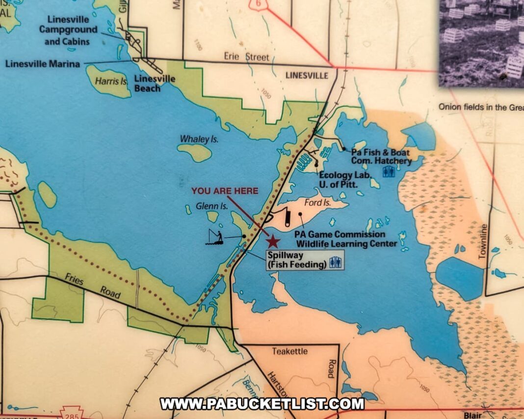 Exploring the Linesville Spillway at Pymatuning State Park - PA Bucket List