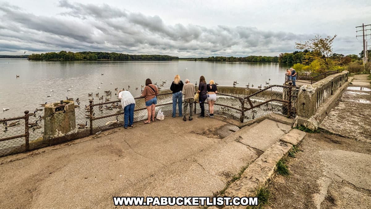 Exploring the Linesville Spillway at Pymatuning State Park - PA Bucket List
