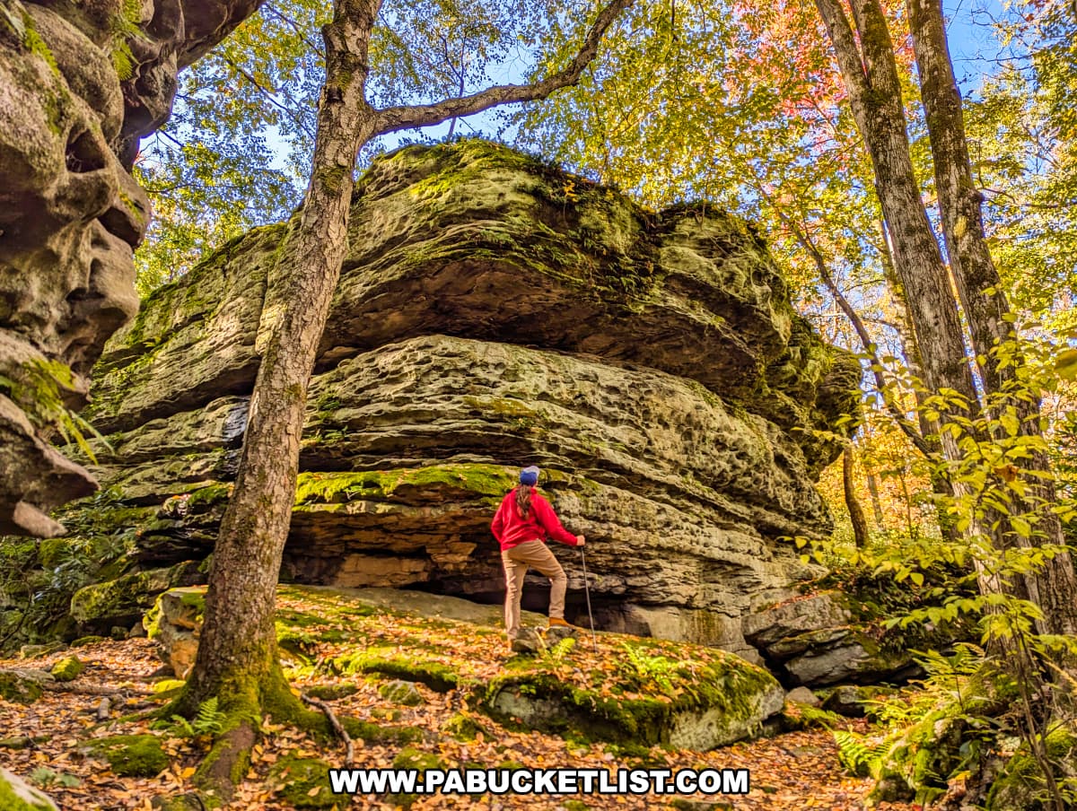 Exploring Panther Rocks in Clearfield County - PA Bucket List