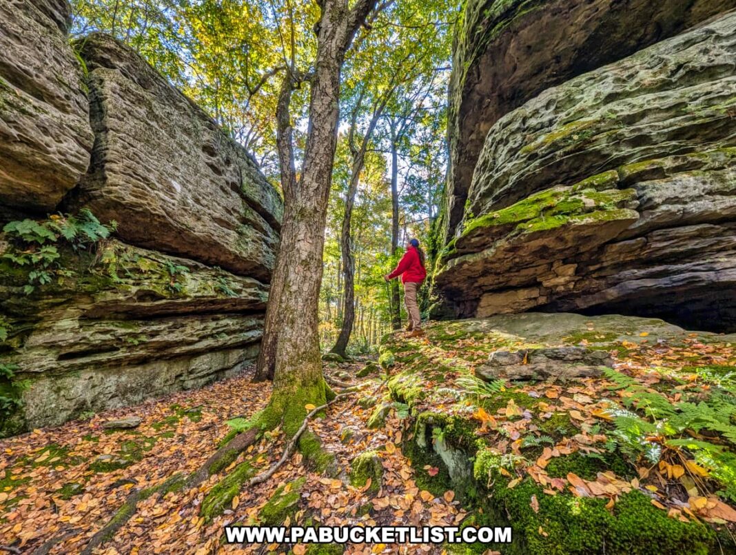 Exploring Panther Rocks in Clearfield County - PA Bucket List