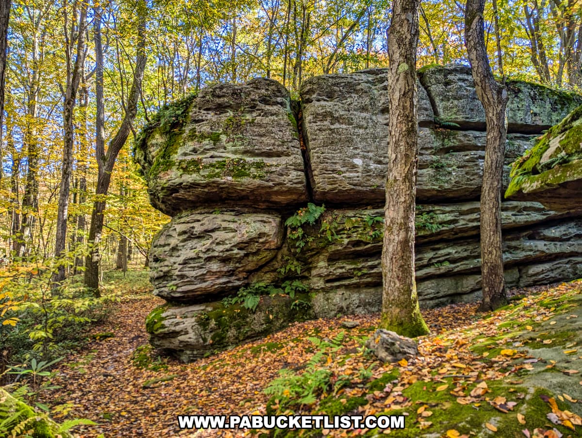 Exploring Panther Rocks in Clearfield County - PA Bucket List