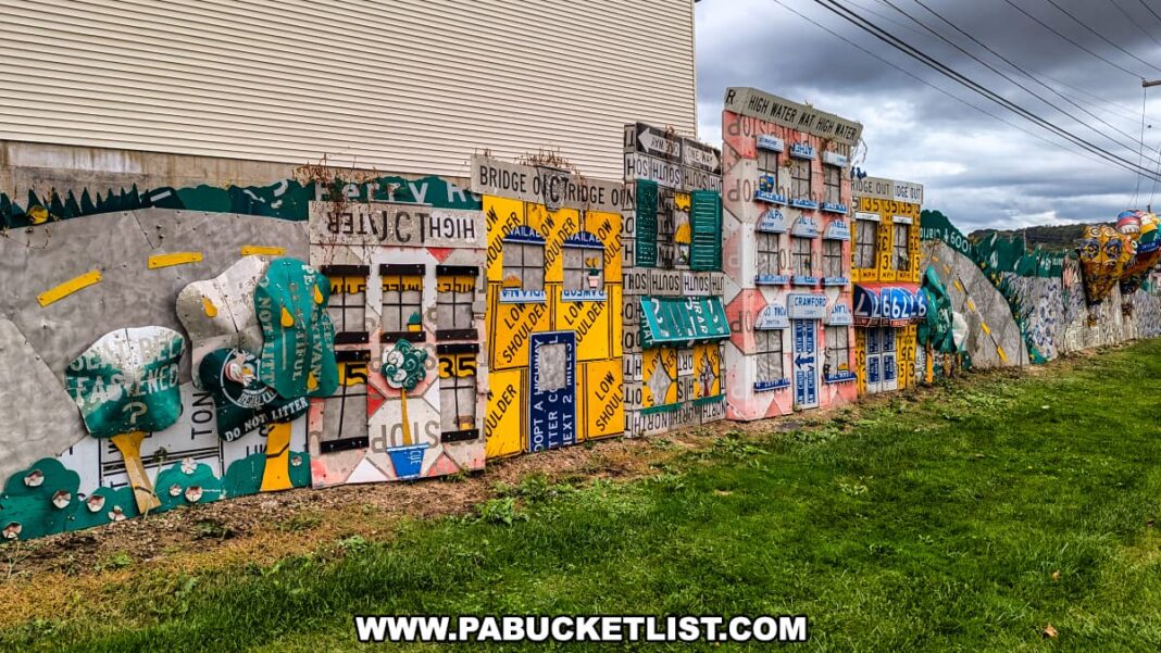 Exploring the PennDOT Road Sign Sculpture Garden in Meadville - PA ...