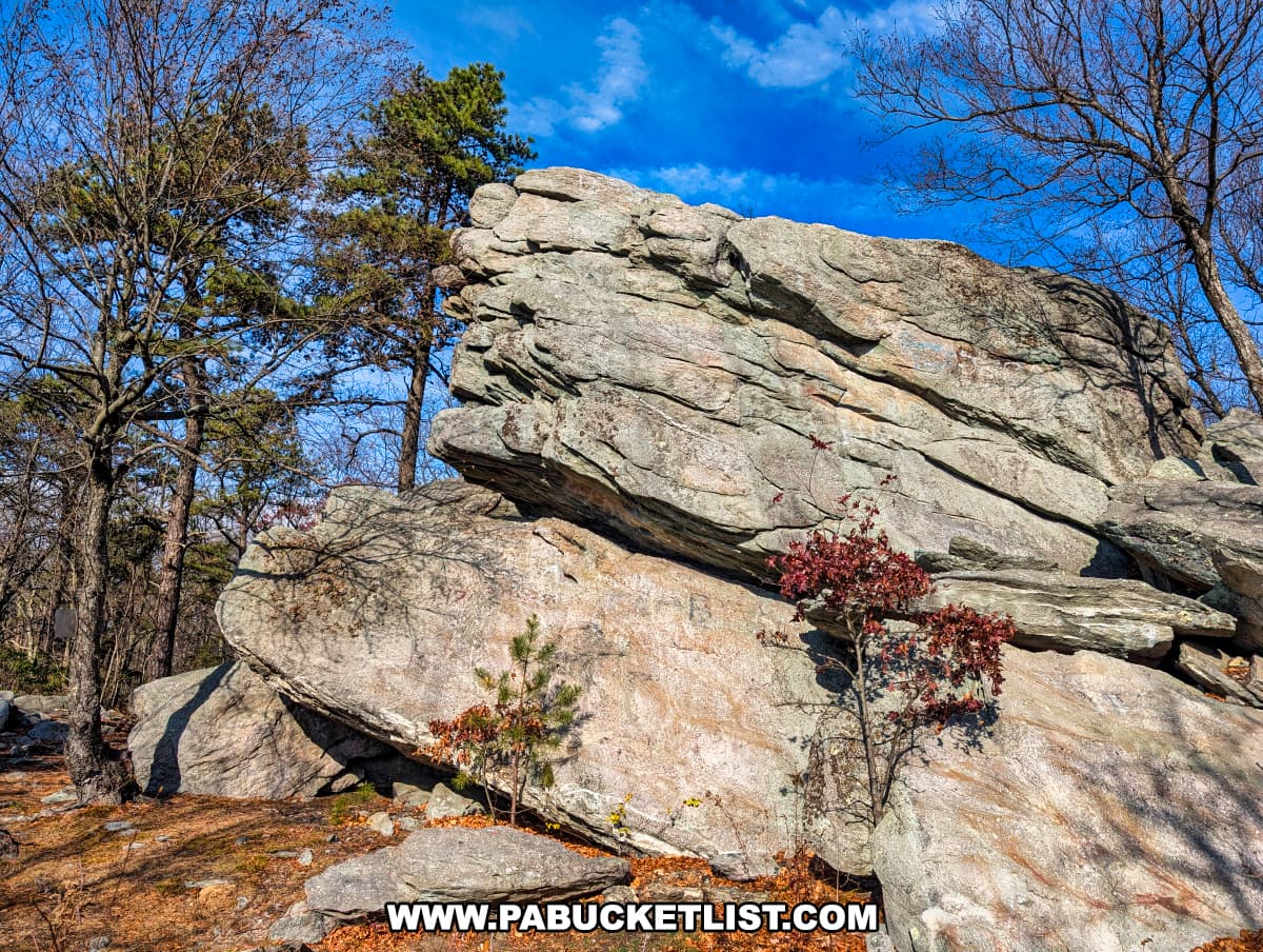 Exploring Hammonds Rocks in Cumberland County - PA Bucket List