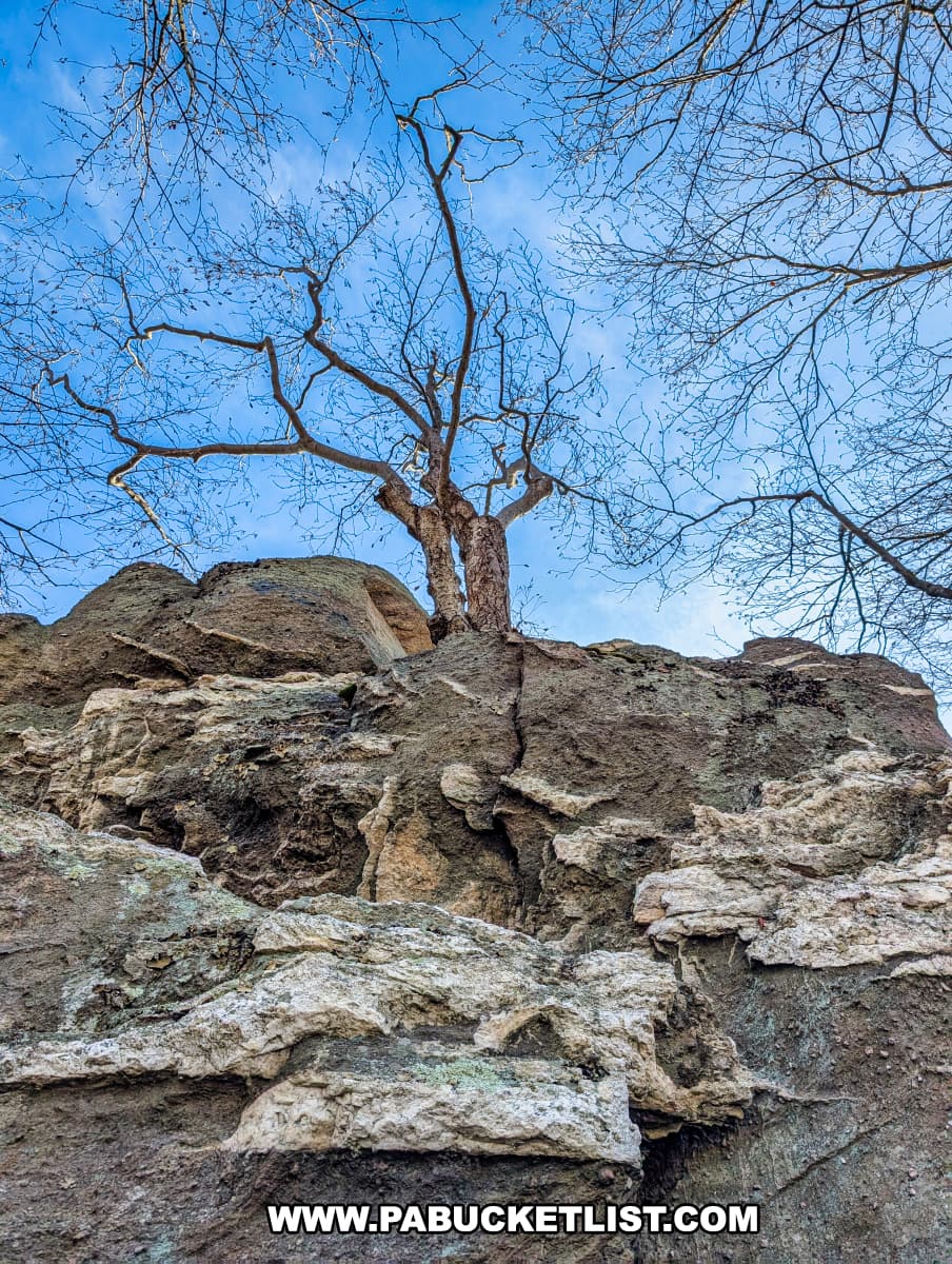 Exploring Hammonds Rocks in Cumberland County - PA Bucket List