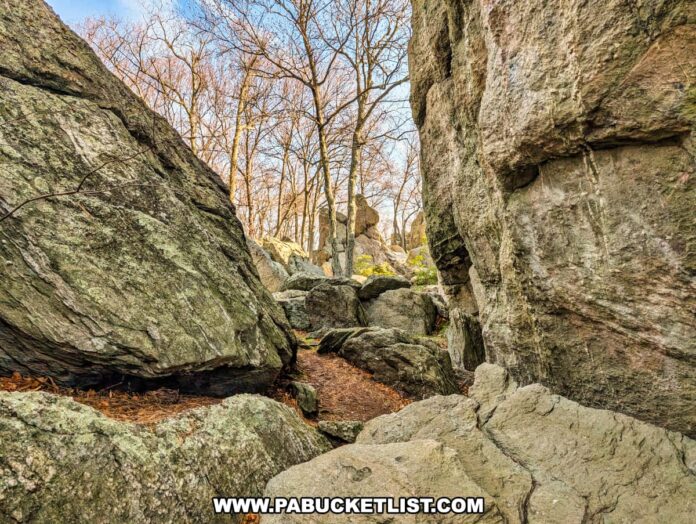 Exploring Hammonds Rocks in Cumberland County - PA Bucket List