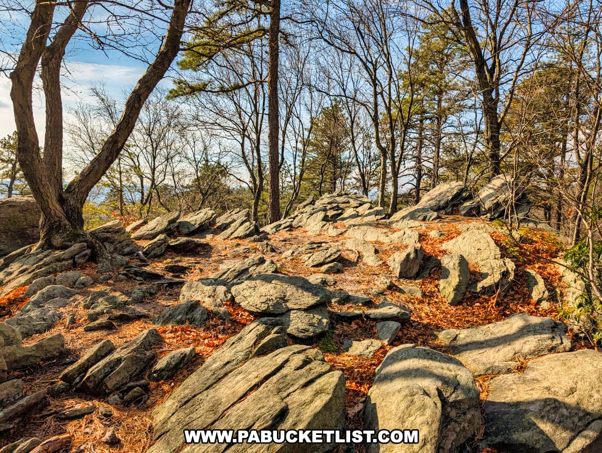 Exploring Hammonds Rocks in Cumberland County - PA Bucket List