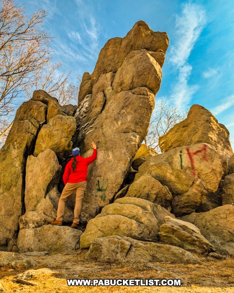Exploring Hammonds Rocks in Cumberland County - PA Bucket List