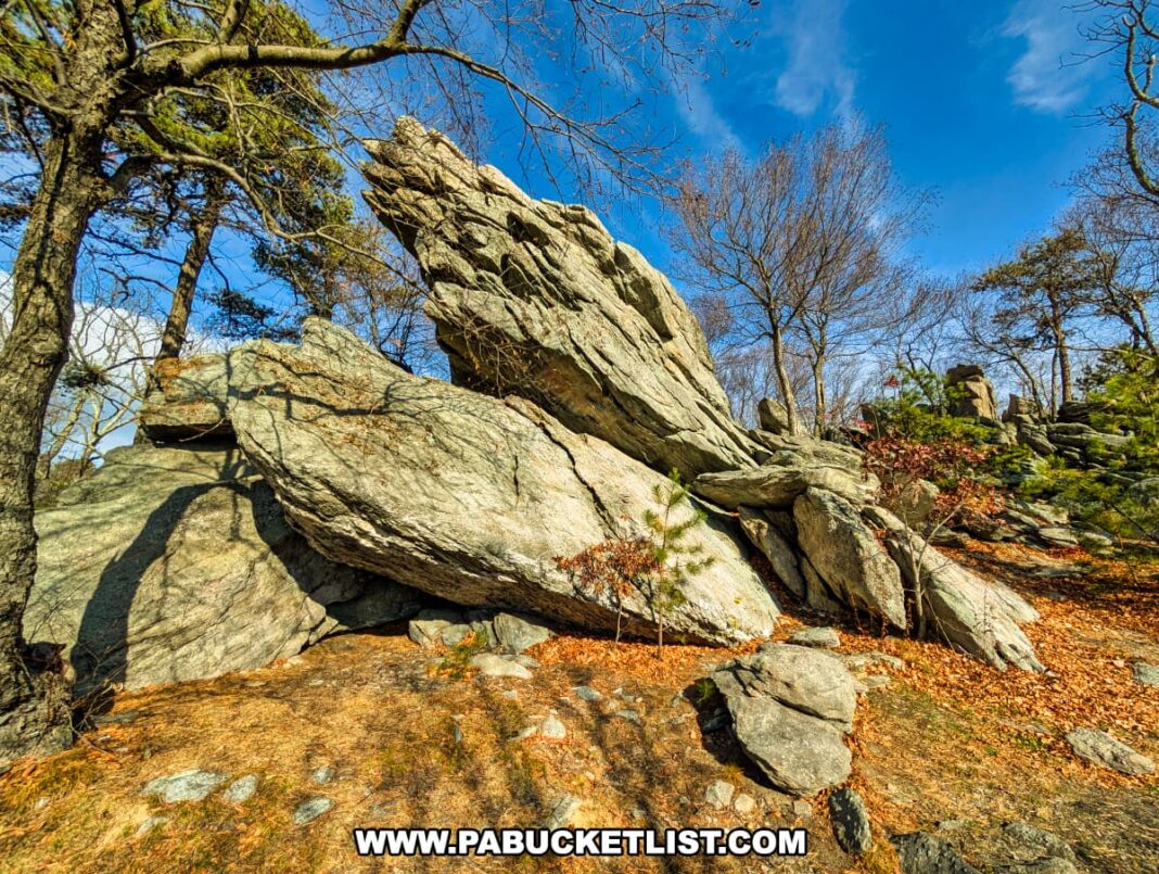 Exploring Hammonds Rocks in Cumberland County - PA Bucket List