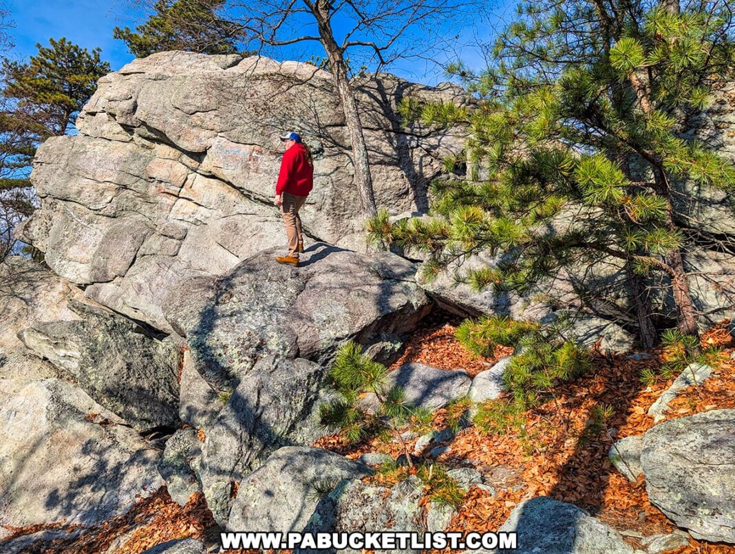 Exploring Hammonds Rocks in Cumberland County - PA Bucket List