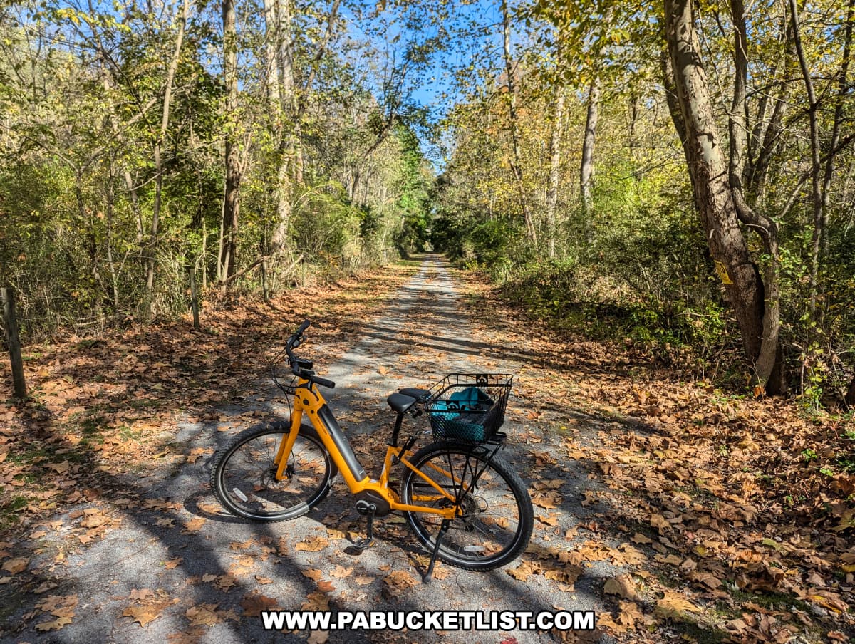 Biking the Lower Trail in Blair and Huntingdon Counties - PA Bucket List