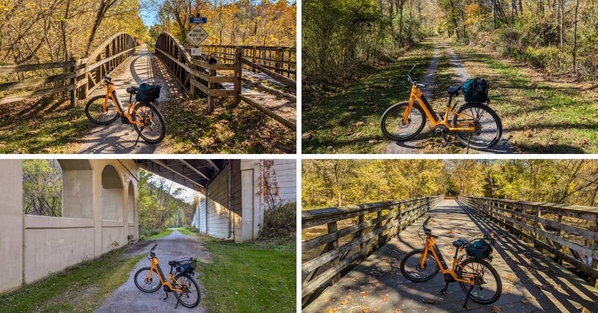 Biking the Lower Trail in Blair and Huntingdon Counties - PA Bucket List