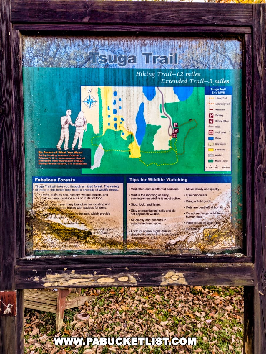 Hiking the Tsuga Trail in Crawford County - PA Bucket List
