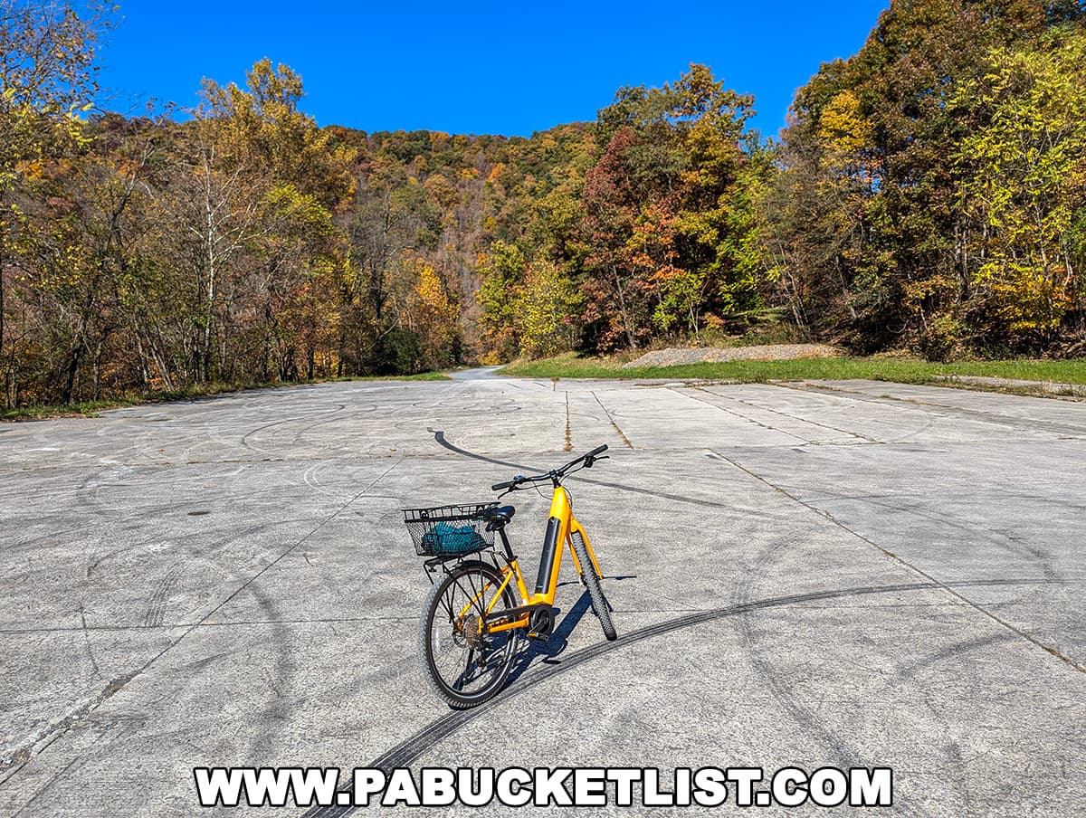 Biking the Huntingdon and Broad Top Rail Trail in Bedford County - PA ...