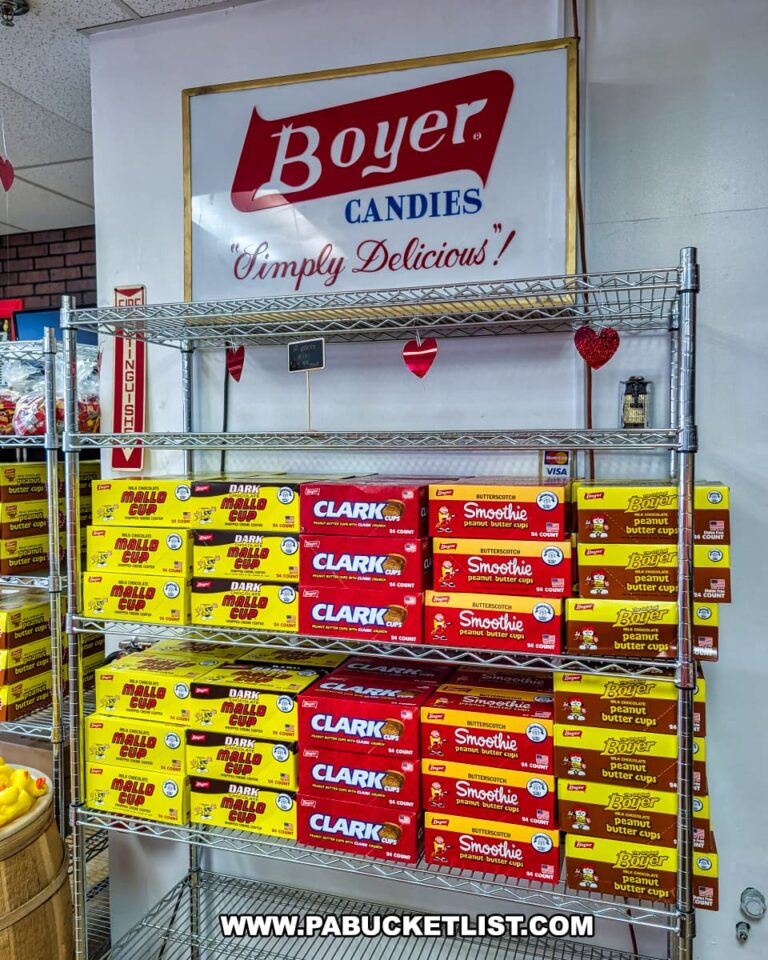Visiting the Boyer Candy Factory Outlet in Blair County - PA Bucket List