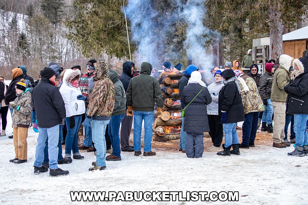 Attending the Polar Plunge at Greenwood Furnace State Park - PA Bucket List