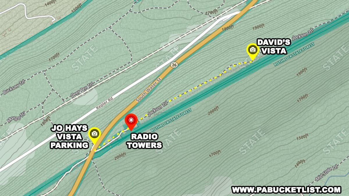 Exploring David's Vista near State College - PA Bucket List