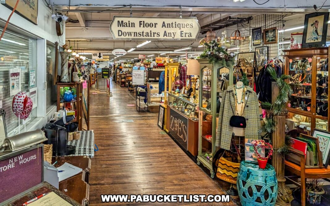 Exploring the Antique Marketplace of Lemoyne - PA Bucket List