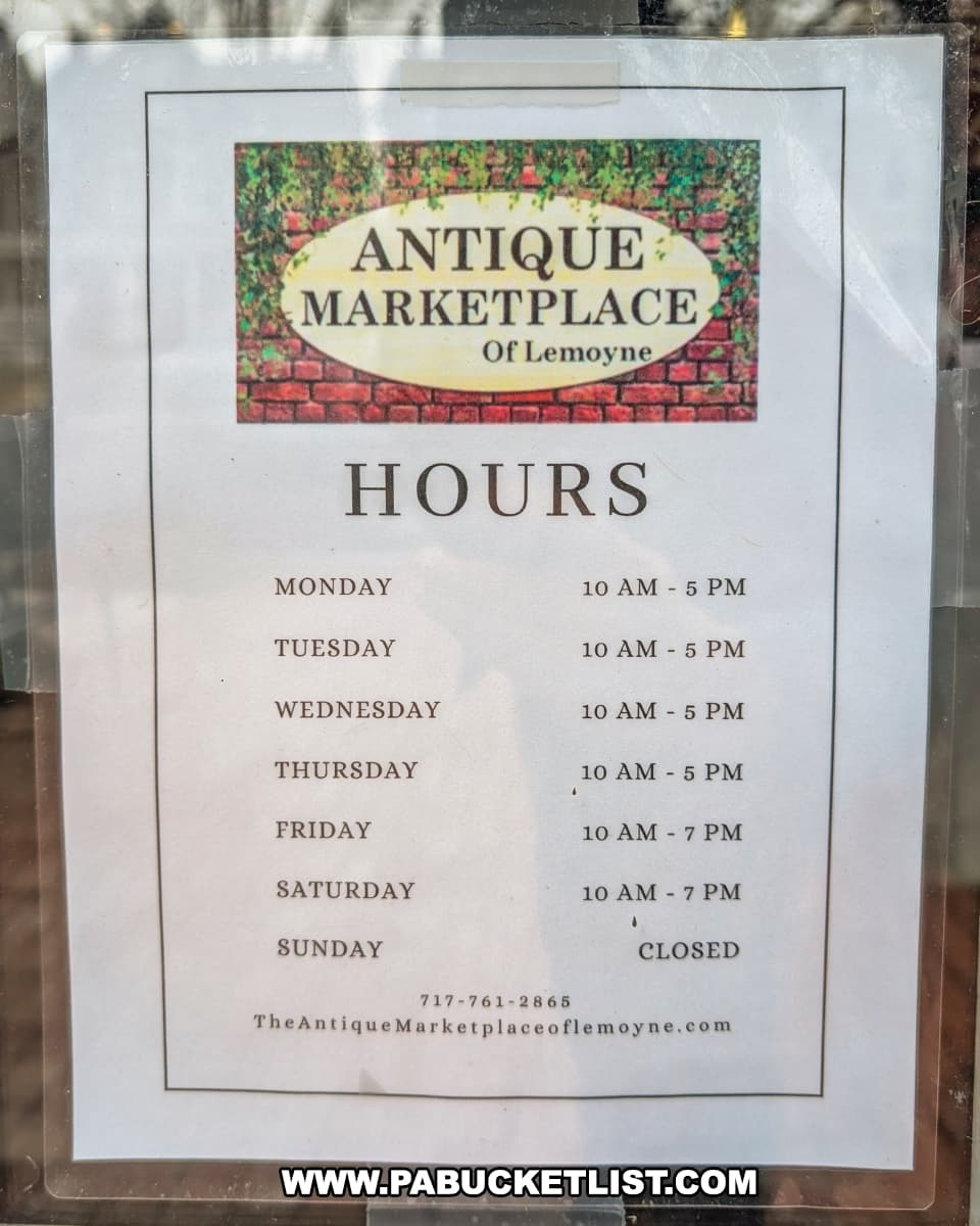 Exploring the Antique Marketplace of Lemoyne - PA Bucket List