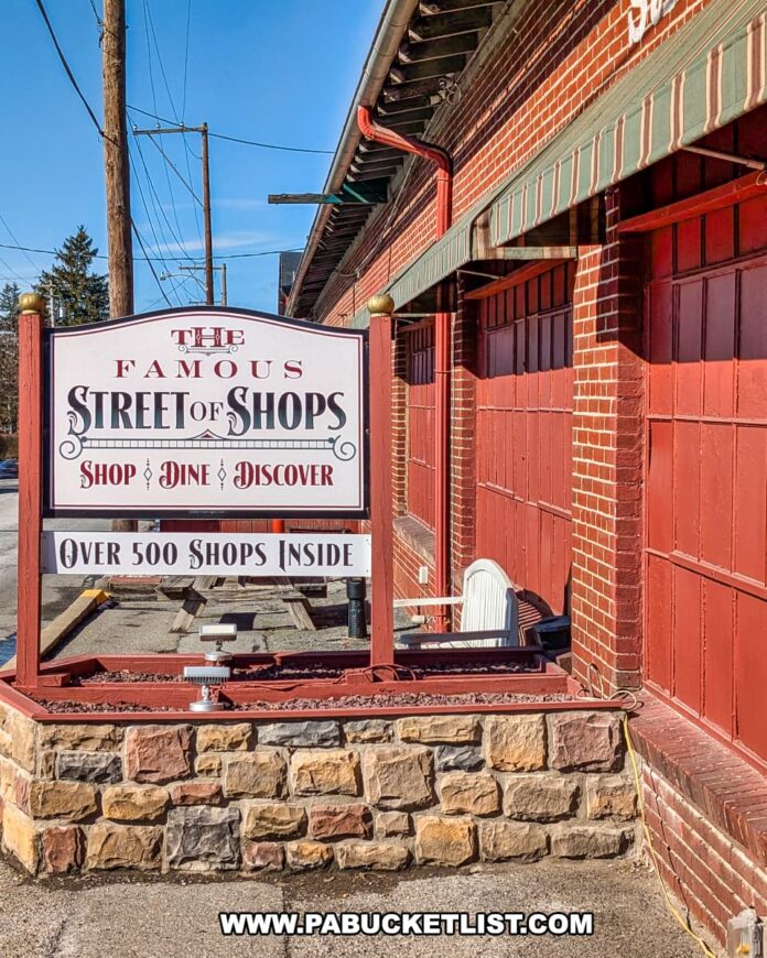 Exploring the Street of Shops in Union County - PA Bucket List