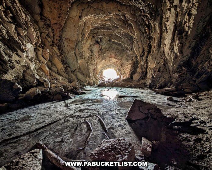Exploring an Abandoned Railroad Tunnel in Perry County - PA Bucket List