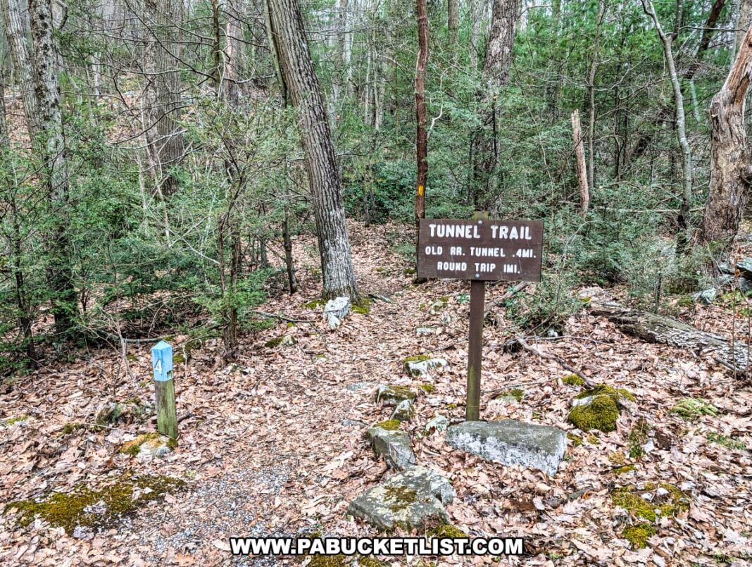 Exploring an Abandoned Railroad Tunnel in Perry County - PA Bucket List