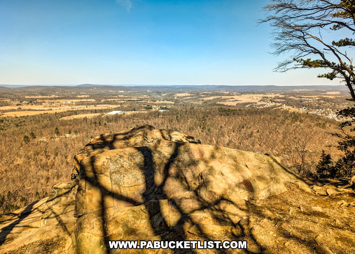 Hiking the Hawk Rock - Eagles Edge Loop in Perry County - PA Bucket List
