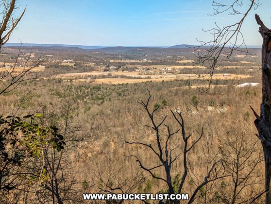 Hiking the Hawk Rock - Eagles Edge Loop in Perry County - PA Bucket List
