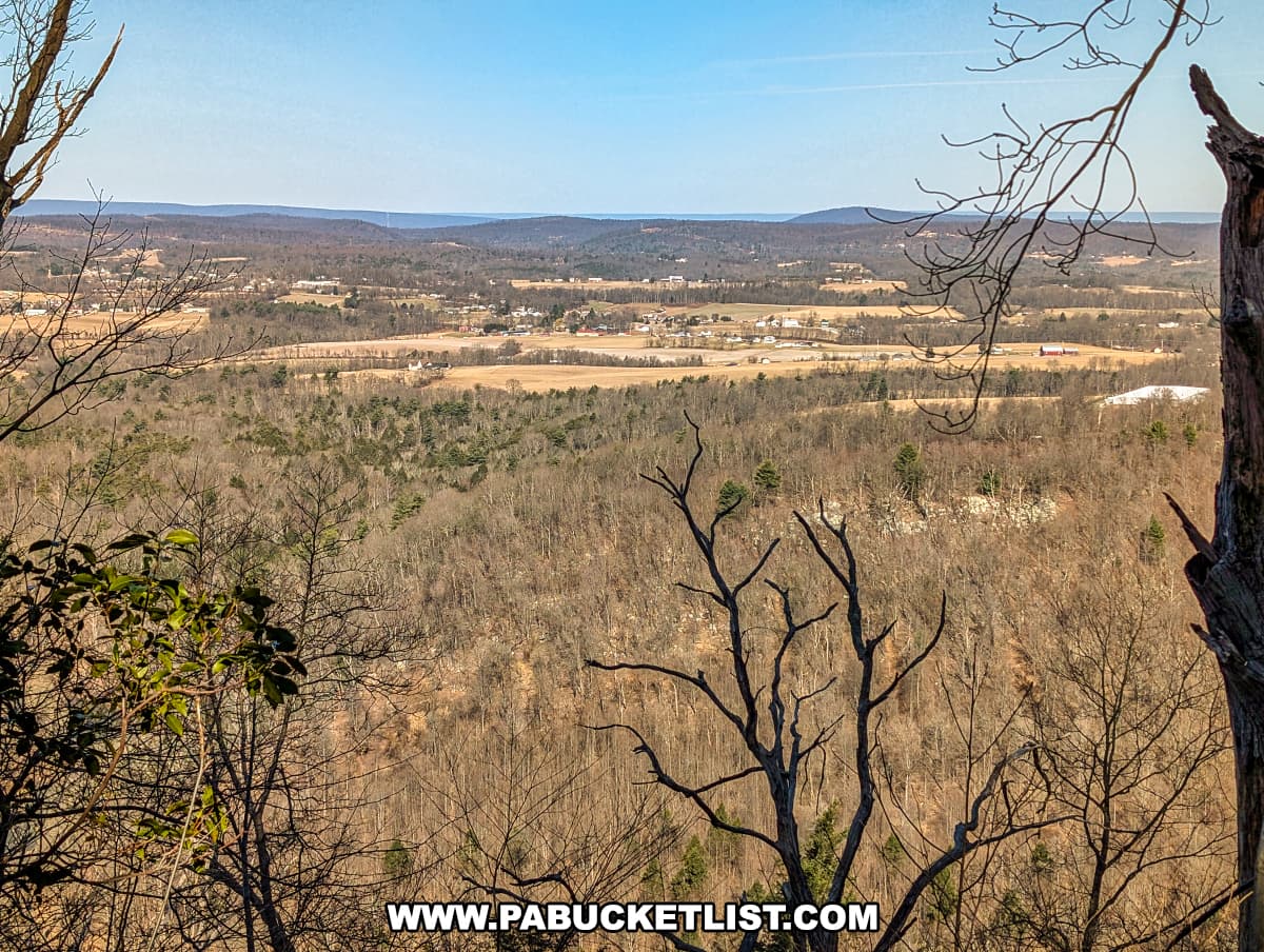 Hiking the Hawk Rock - Eagles Edge Loop in Perry County - PA Bucket List
