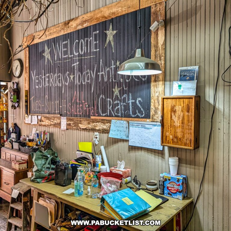 Exploring Yesterday's Today Antiques in Uniontown - PA Bucket List