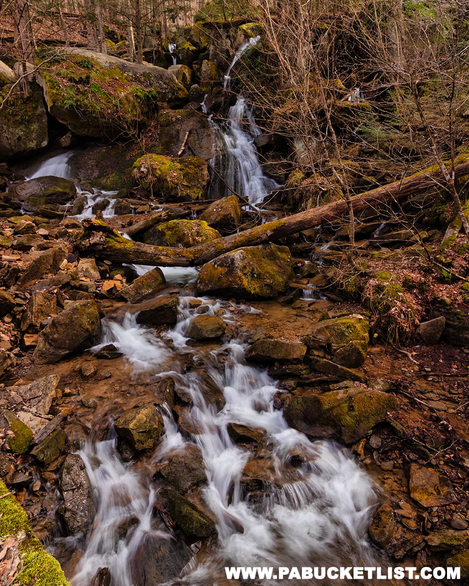 Exploring Bent Run Falls in Warren County - PA Bucket List