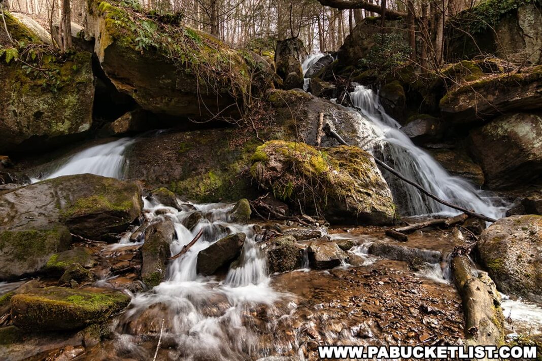Exploring Bent Run Falls in Warren County - PA Bucket List