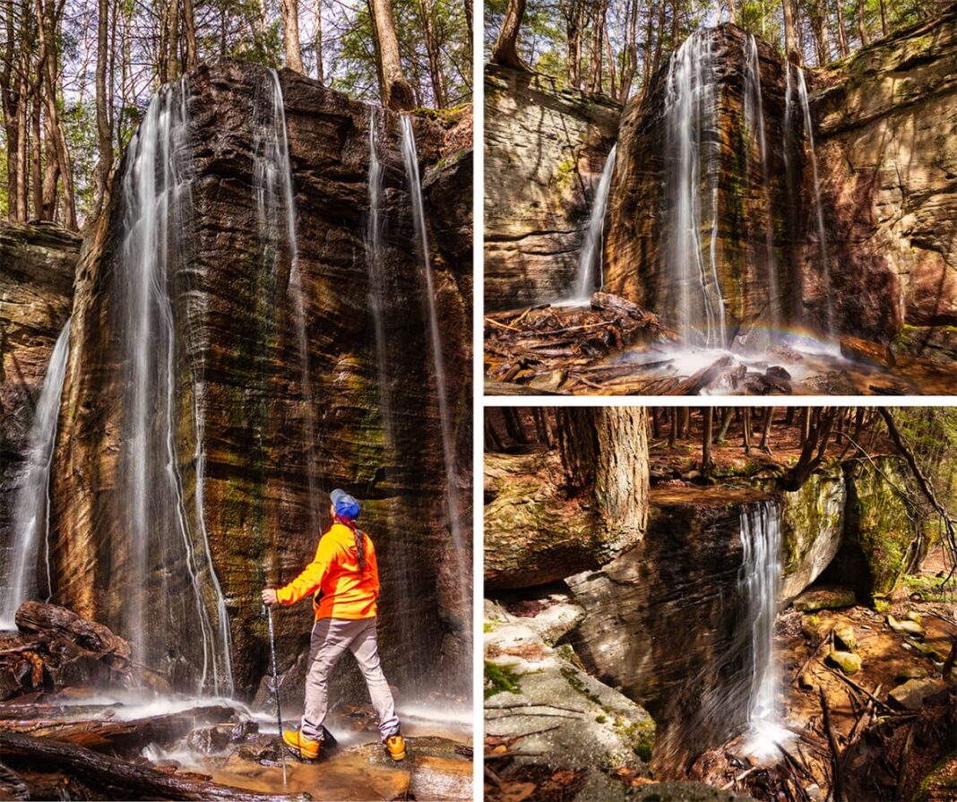 Exploring Jakes Rocks Overlook in Warren County
