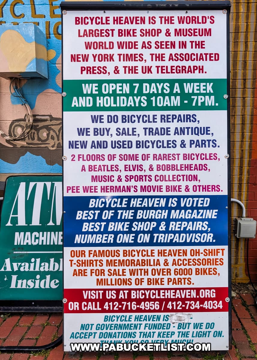 Exploring Bicycle Heaven in Pittsburgh - PA Bucket List