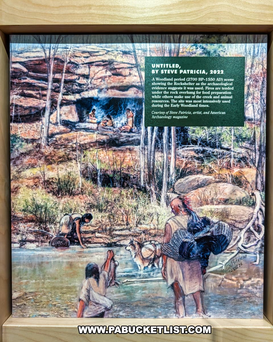 Exploring Meadowcroft Rockshelter and Historic Village - PA Bucket List