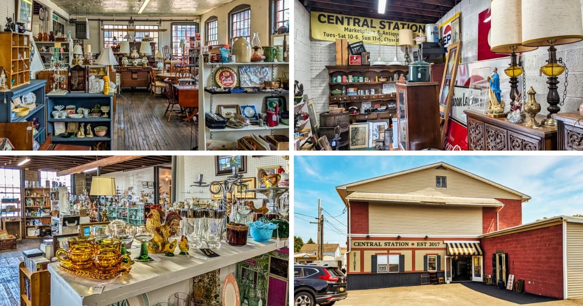 Exploring Central Station Antiques in Scranton - PA Bucket List