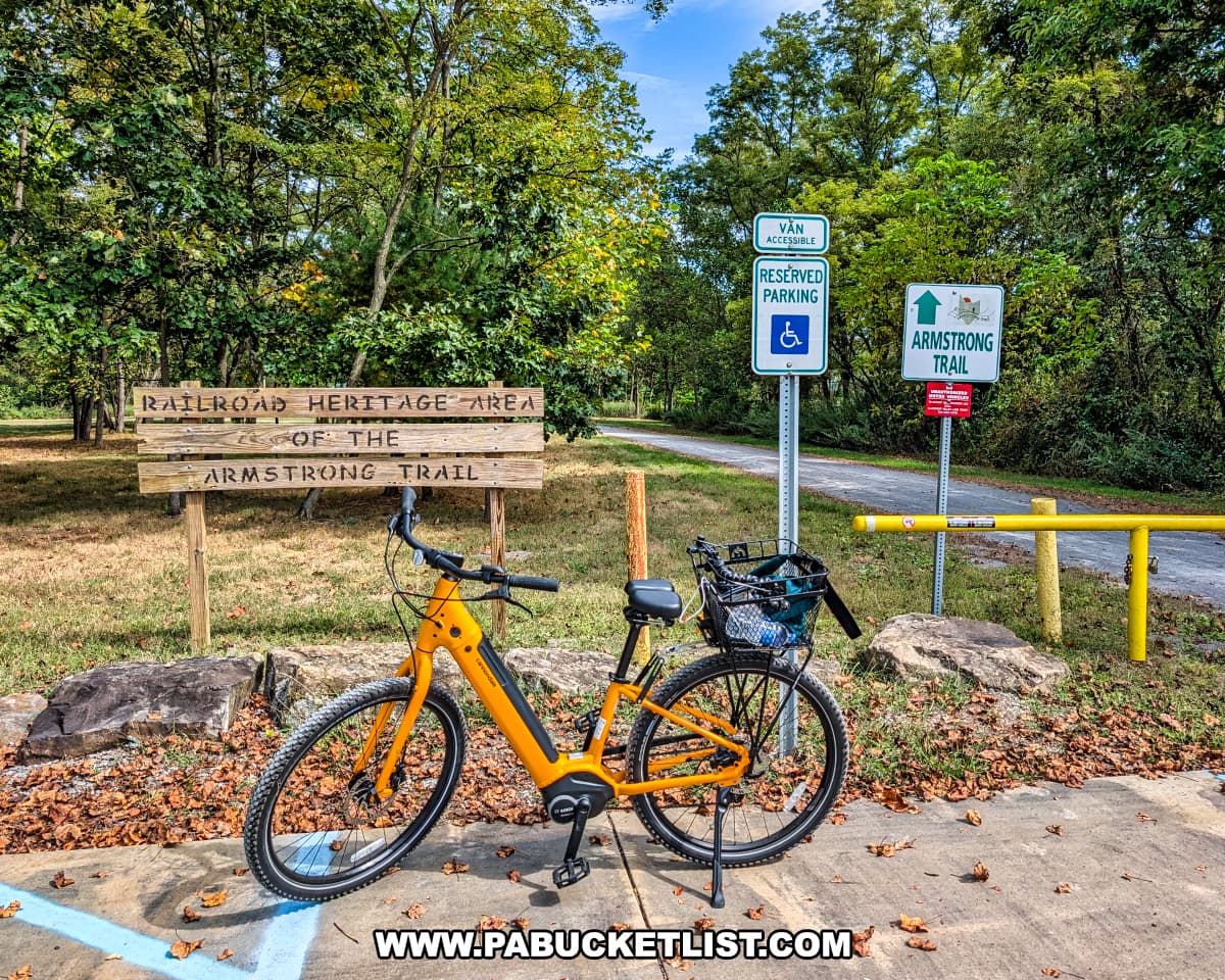 Riding the Armstrong Trail in Western PA - PA Bucket List
