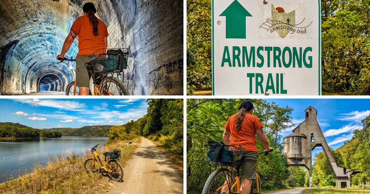Riding the Armstrong Trail in Western PA - PA Bucket List