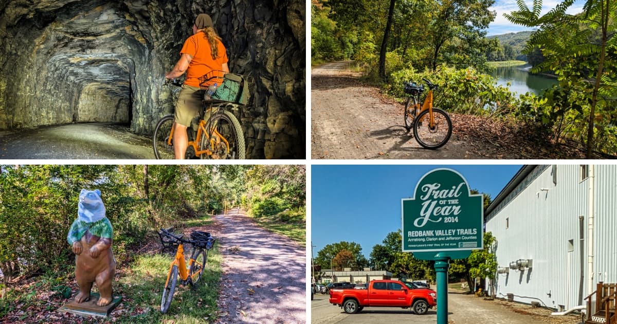 Riding the Redbank Valley Rail Trail in Western PA - PA Bucket List