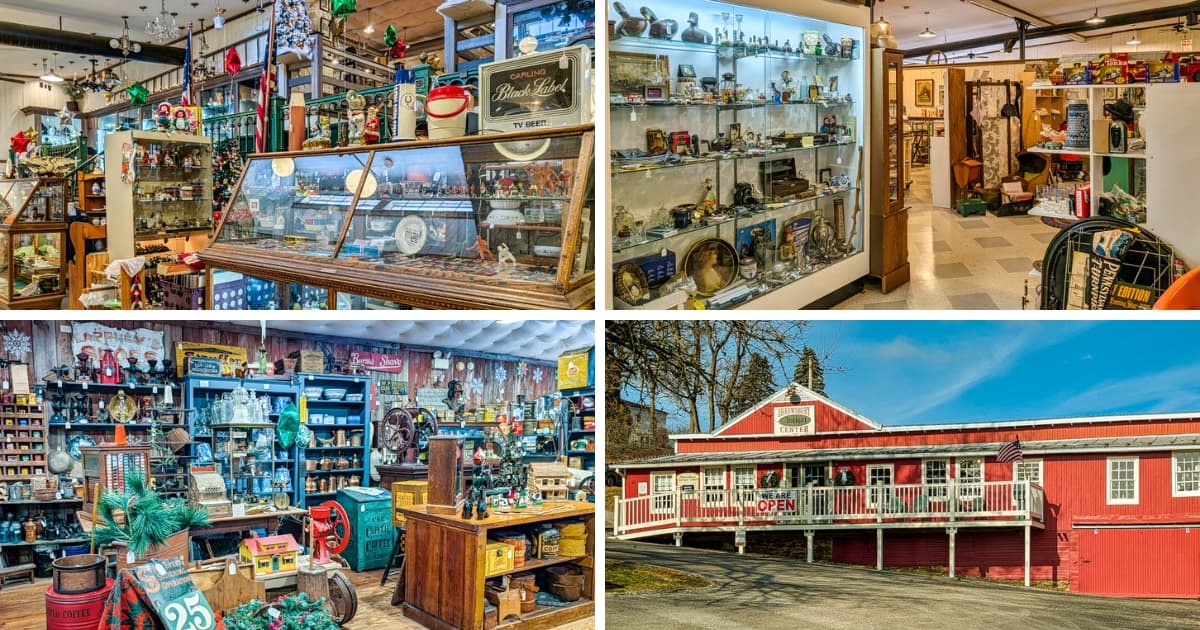 Exploring Shrewsbury Antique Center in York County - PA Bucket List